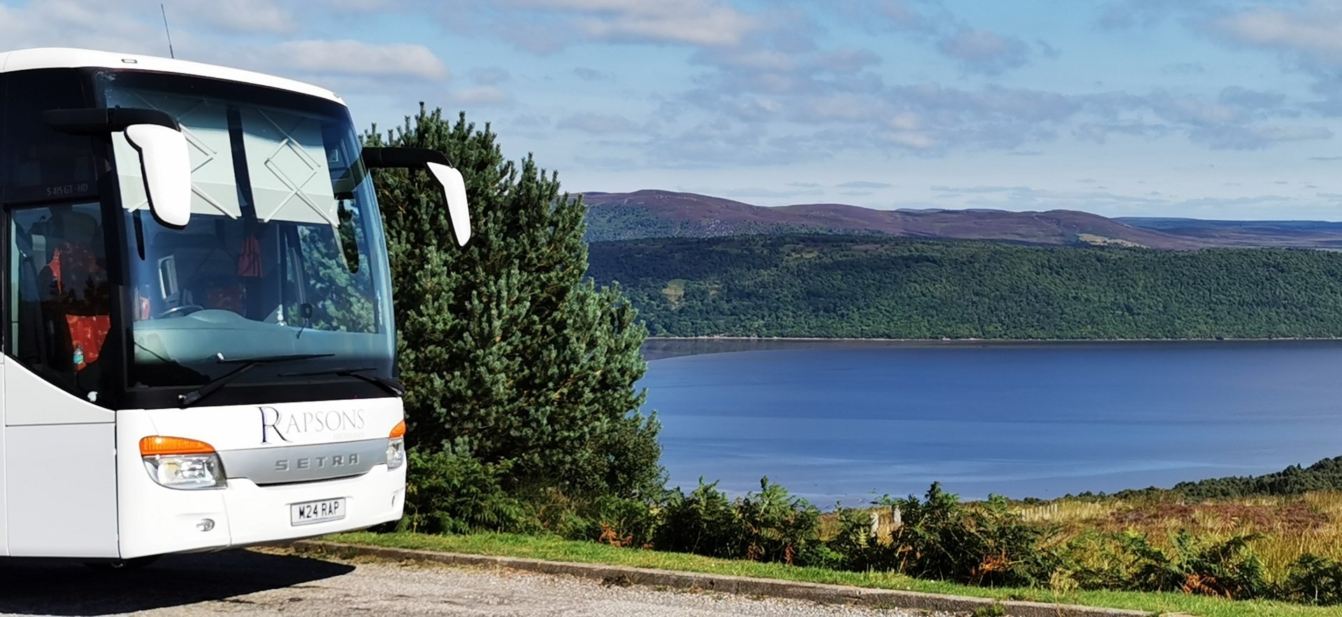 Quality Coach Hire | Scottish Highlands | Rapsons Highland