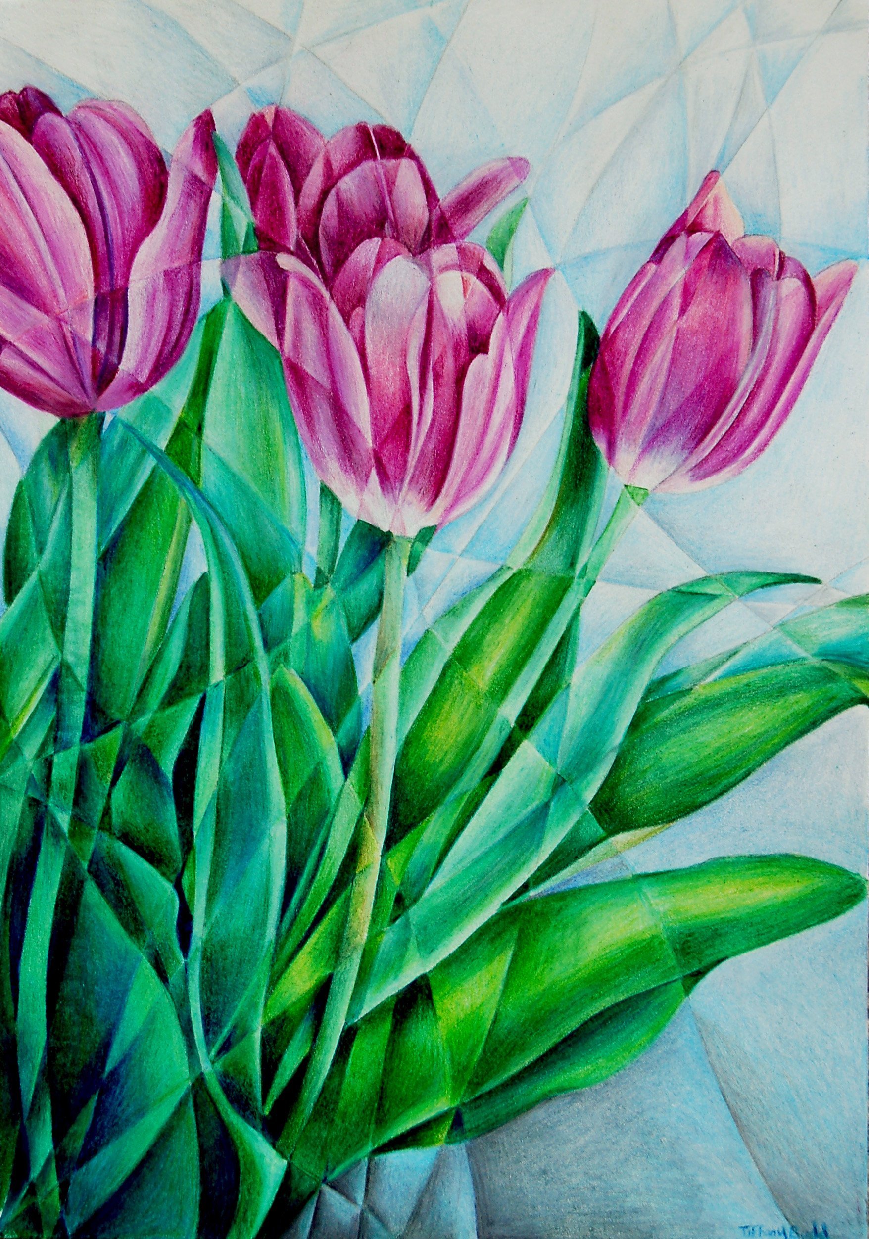 Tiffany Budd | Fine Art | Fractured | Floral | Commissions