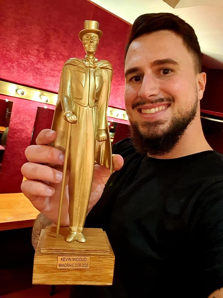 KEVIN MICOUD Mentaliste à PARIS " MANDRAKES D'OR 2020