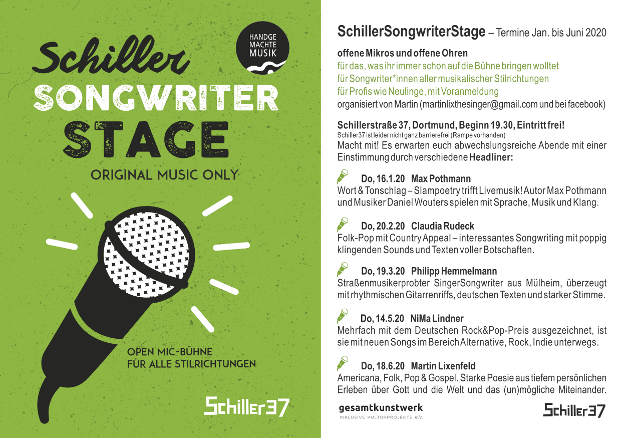 Schiller Songwriter Stage