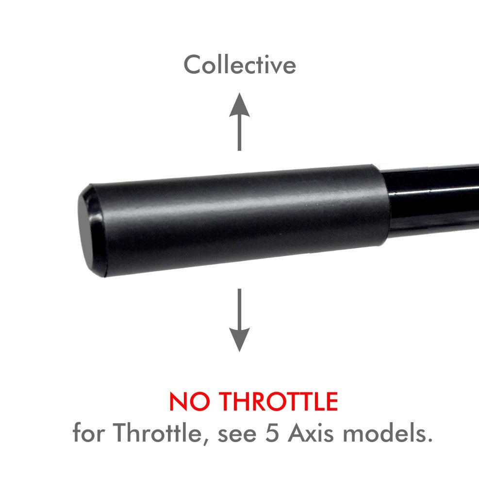 Apache Simulator, controls, Joysticks for flight simulators