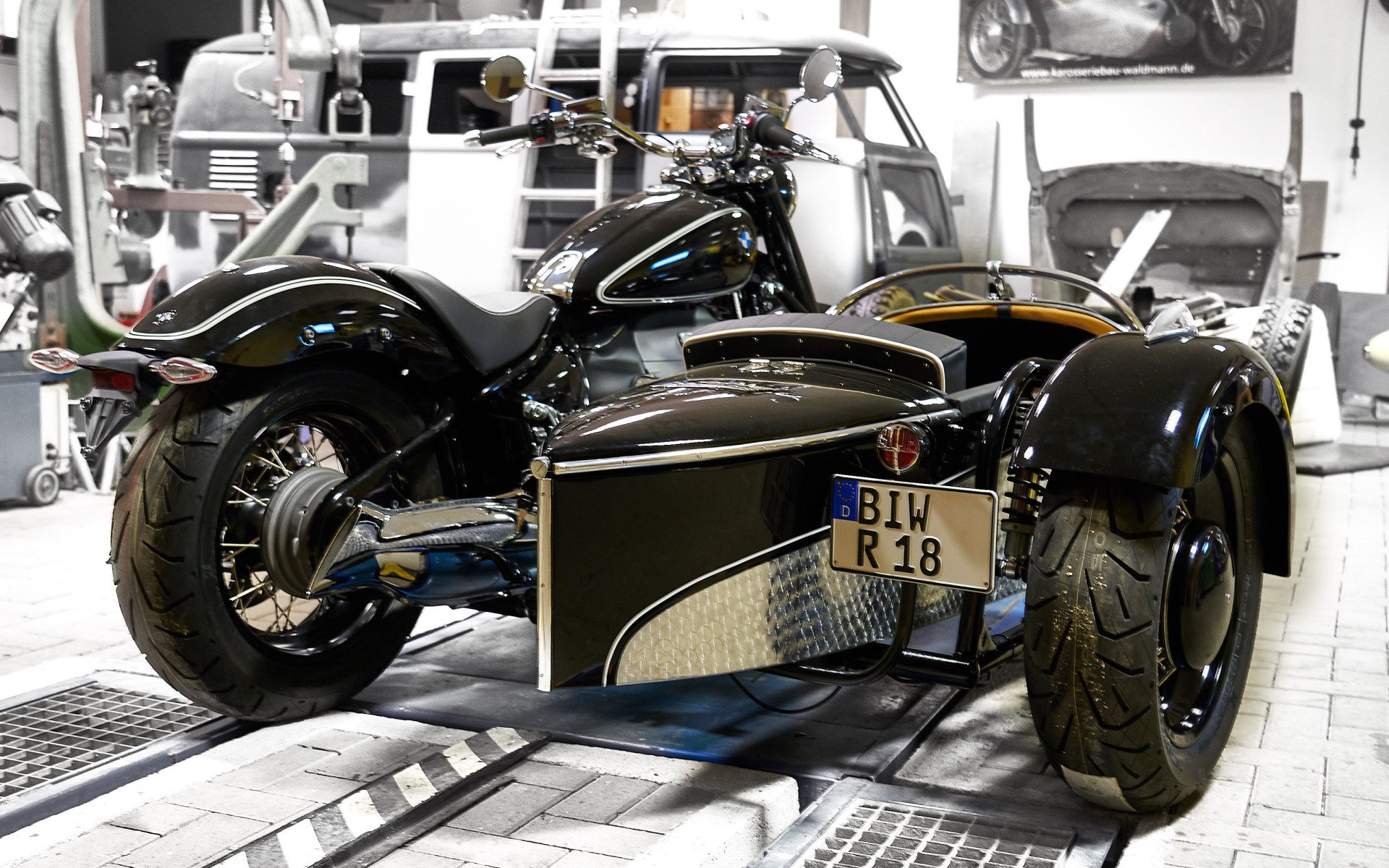BMW R18 Gespann Saxonia