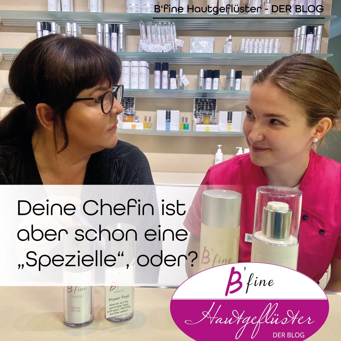 Die Chefin ist aber schon eine "Spezielle", oder?