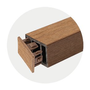 Revestimientos Listones de Composite WPC para Fachada