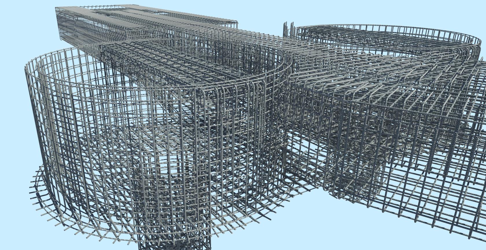 3D Rebar Detailing/ BIM