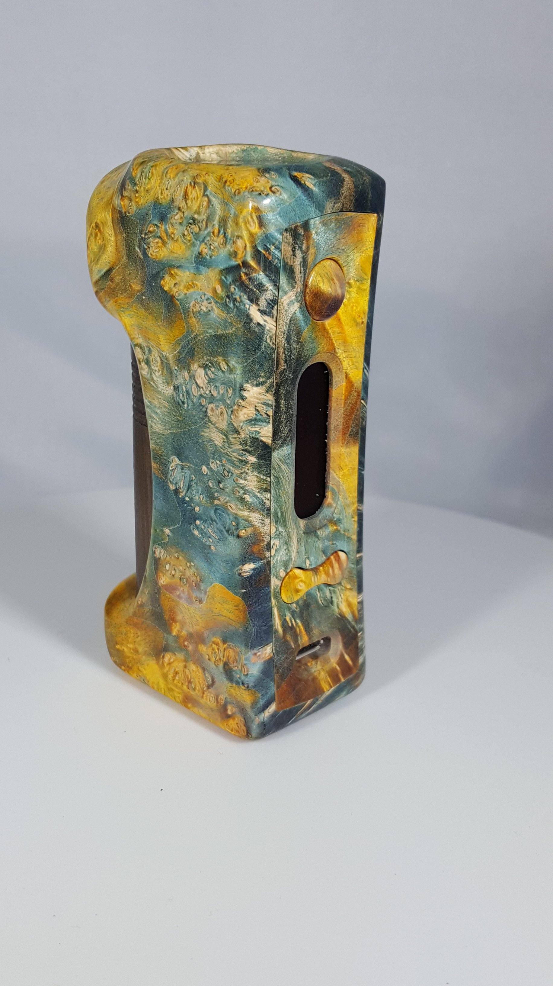 JM Mods high end stab wood box mods and stabilised wood squonkers UK