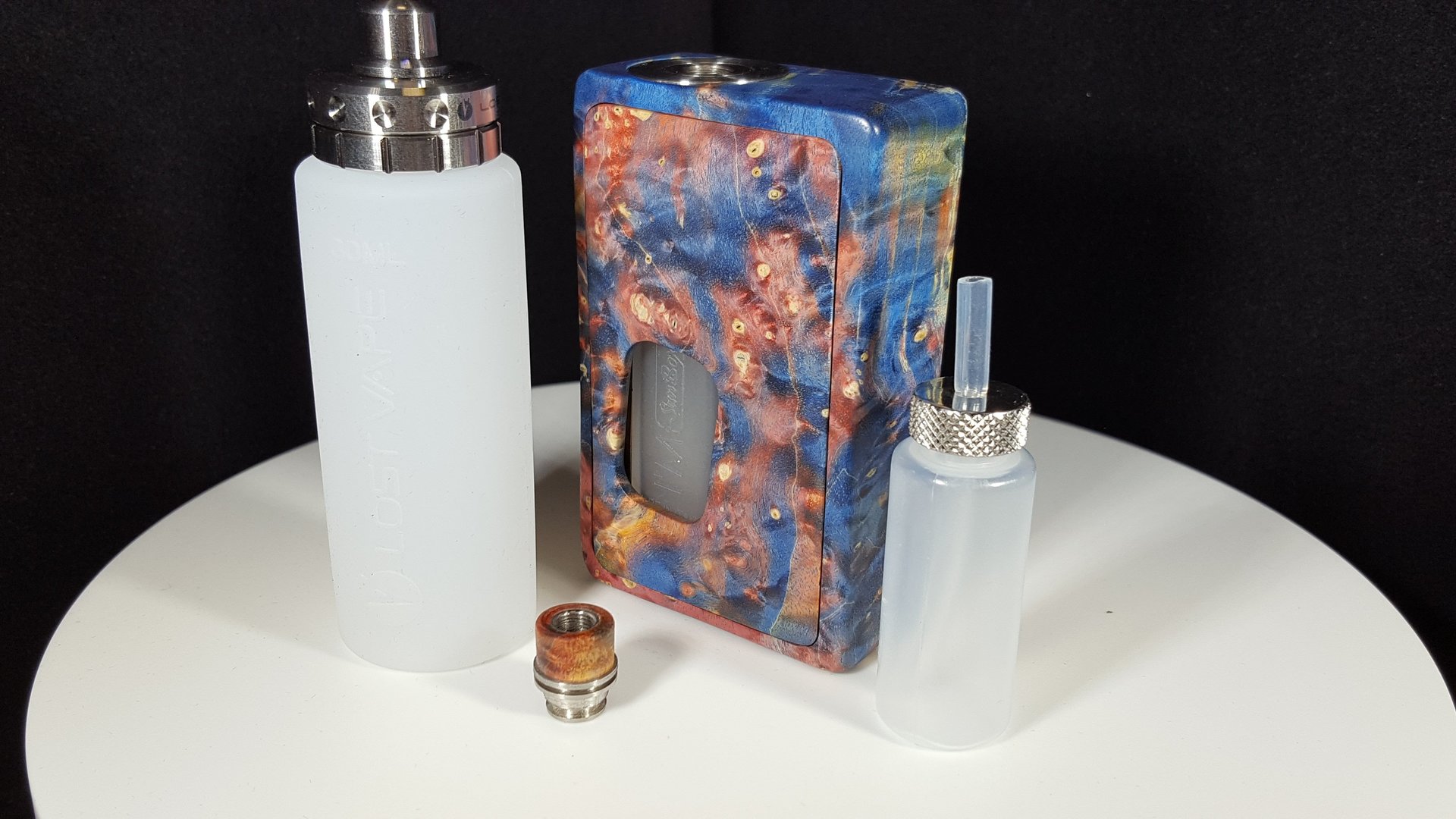 JM Mods high end stab wood box mods and stabilised wood squonkers UK