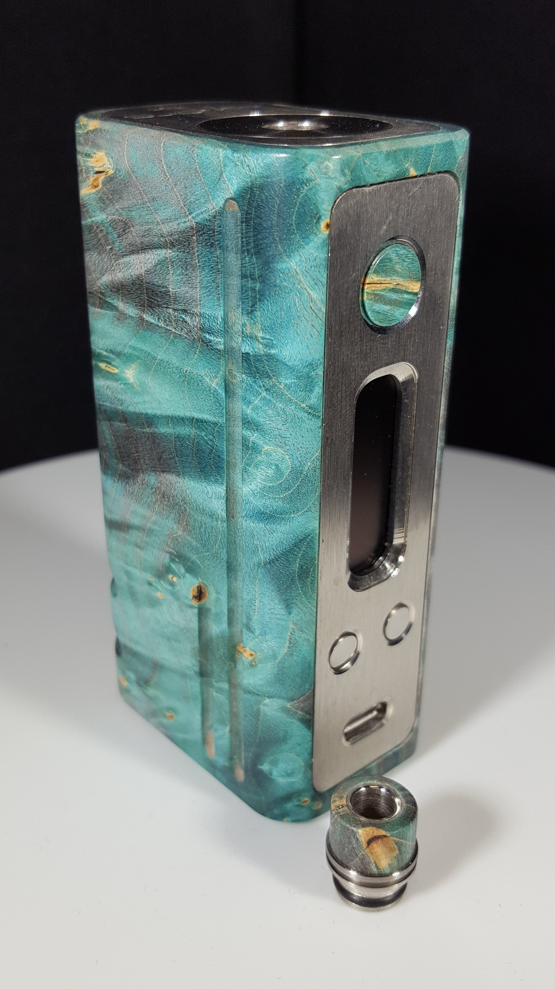 JM Mods high end stab wood box mods and stabilised wood squonkers UK