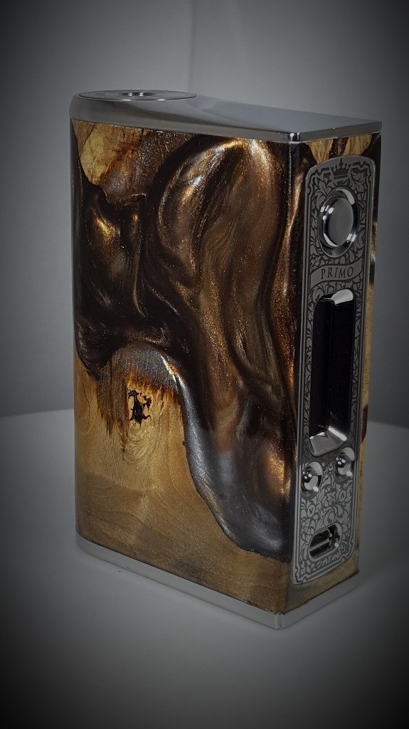 Stab Wood Mods, Stabilized Wood Box Mod and Asmodus Box Mods for sale