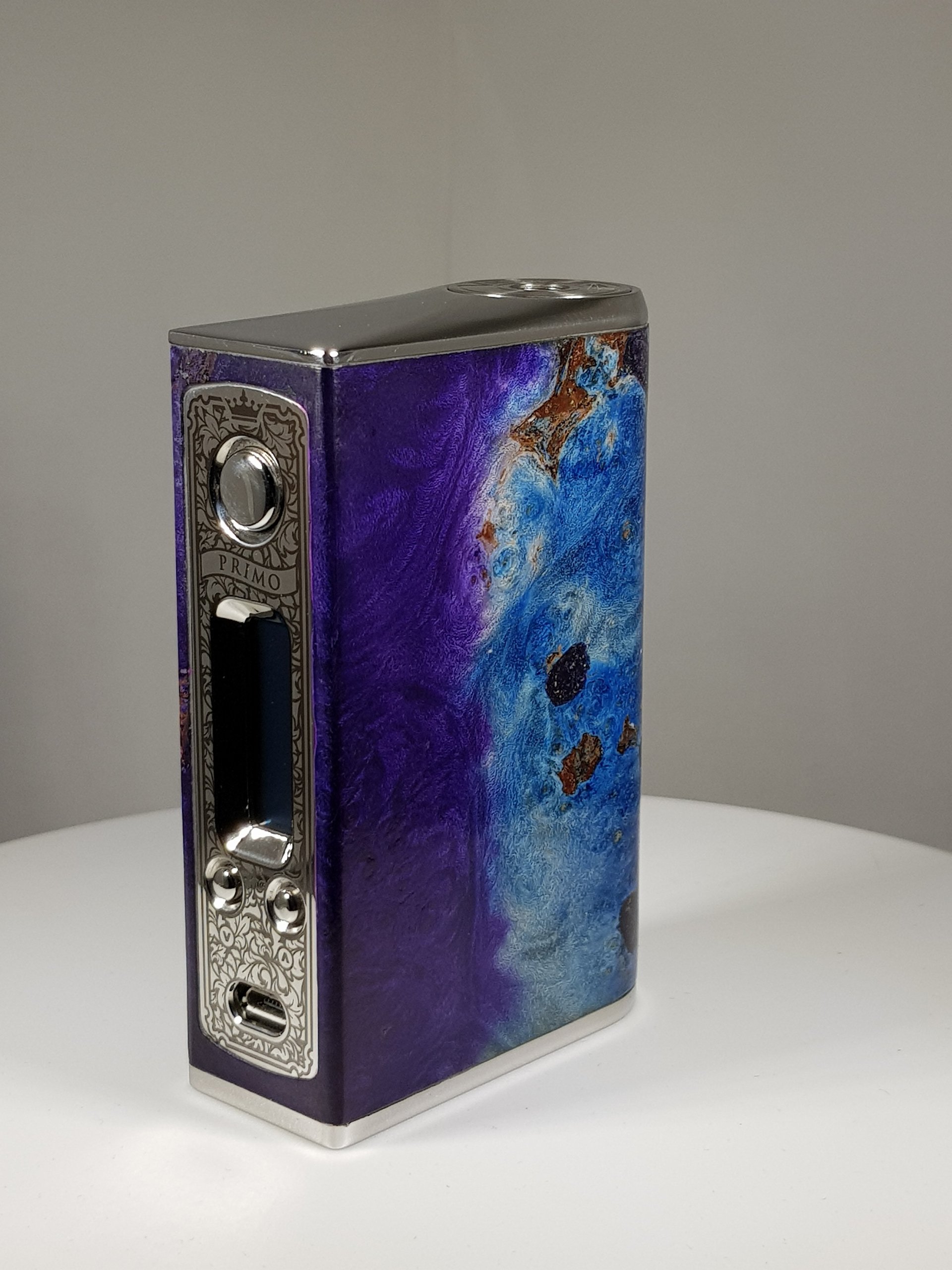 Stab Wood Mods, Stabilized Wood Box Mod and Asmodus Box Mods for sale