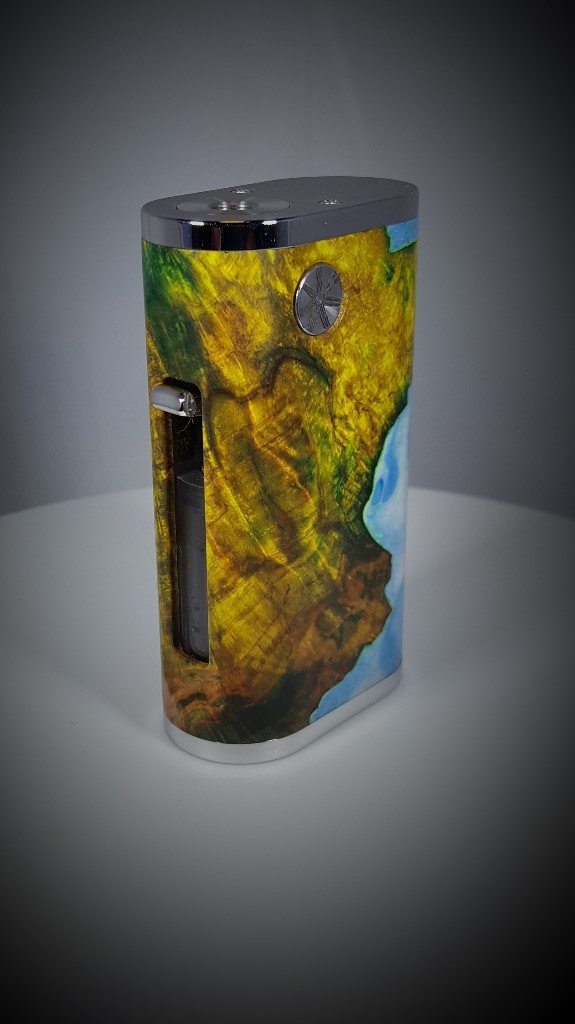 Stab Wood Mods, Stabilized Wood Box Mod and Asmodus Box Mods for sale
