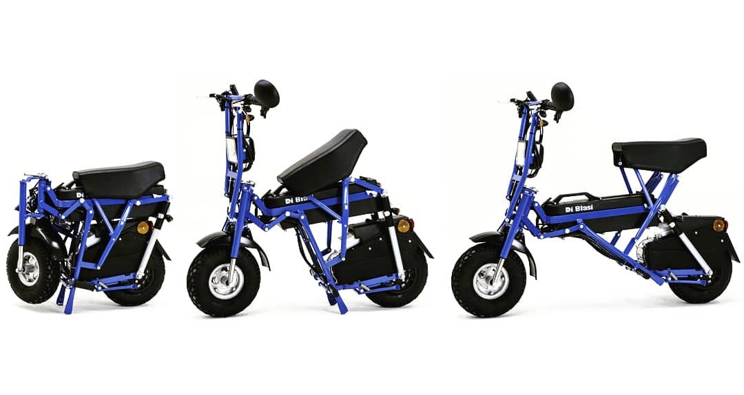 Cyclomoteur électrique pliant DI BLASI Mod. R70 pratique et léger