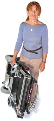 Fauteuil Électrique Zinger – Léger, Pliable, avec Commande Joystick ...