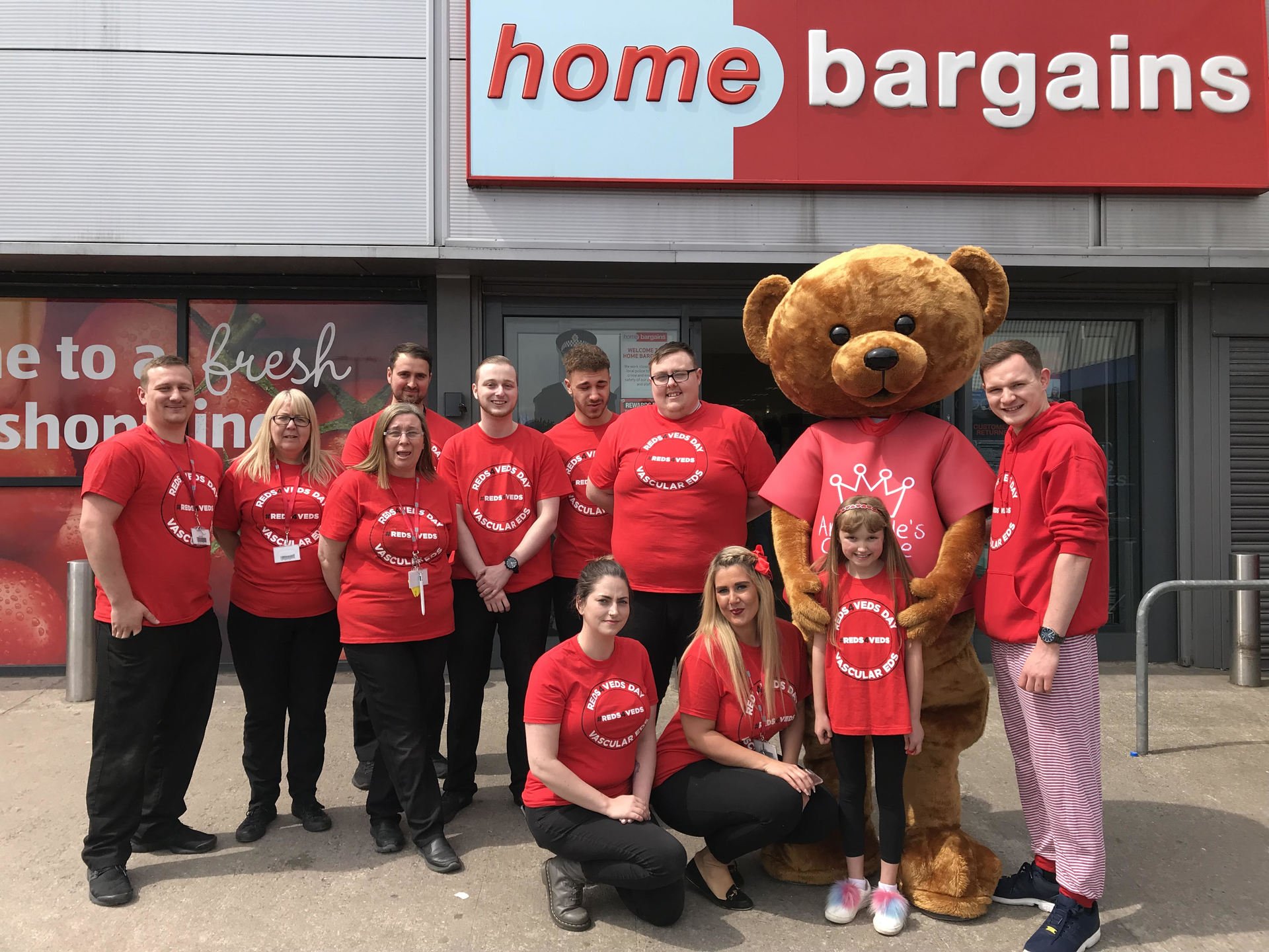 Team Home Bargains Skydive