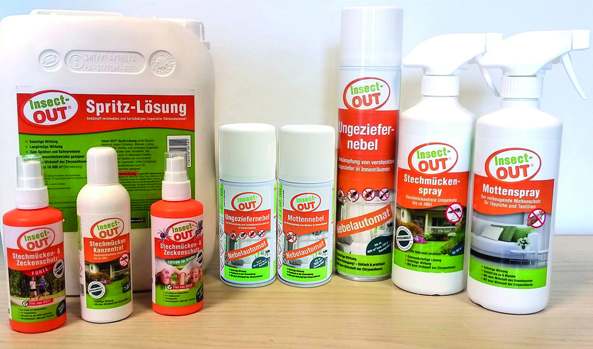 Insect-Out Innovativer Schutz vor Insekten