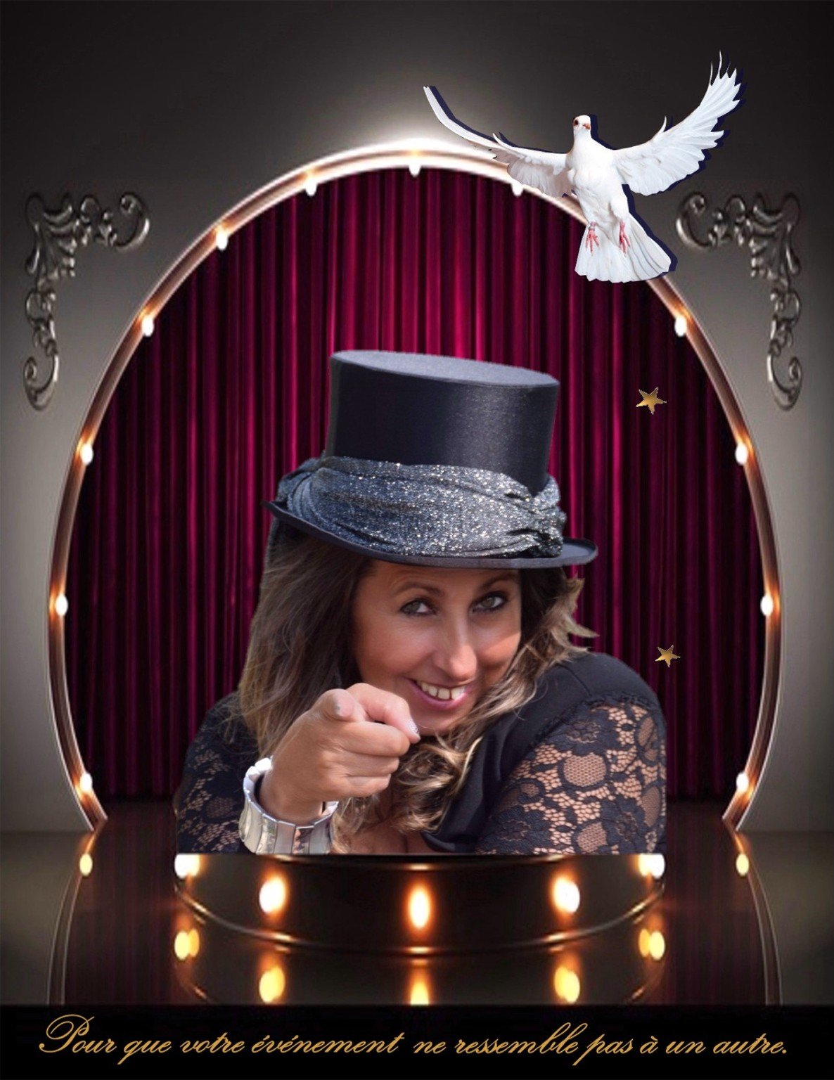 Doves Angel magicienne professionnelle pour tout événement