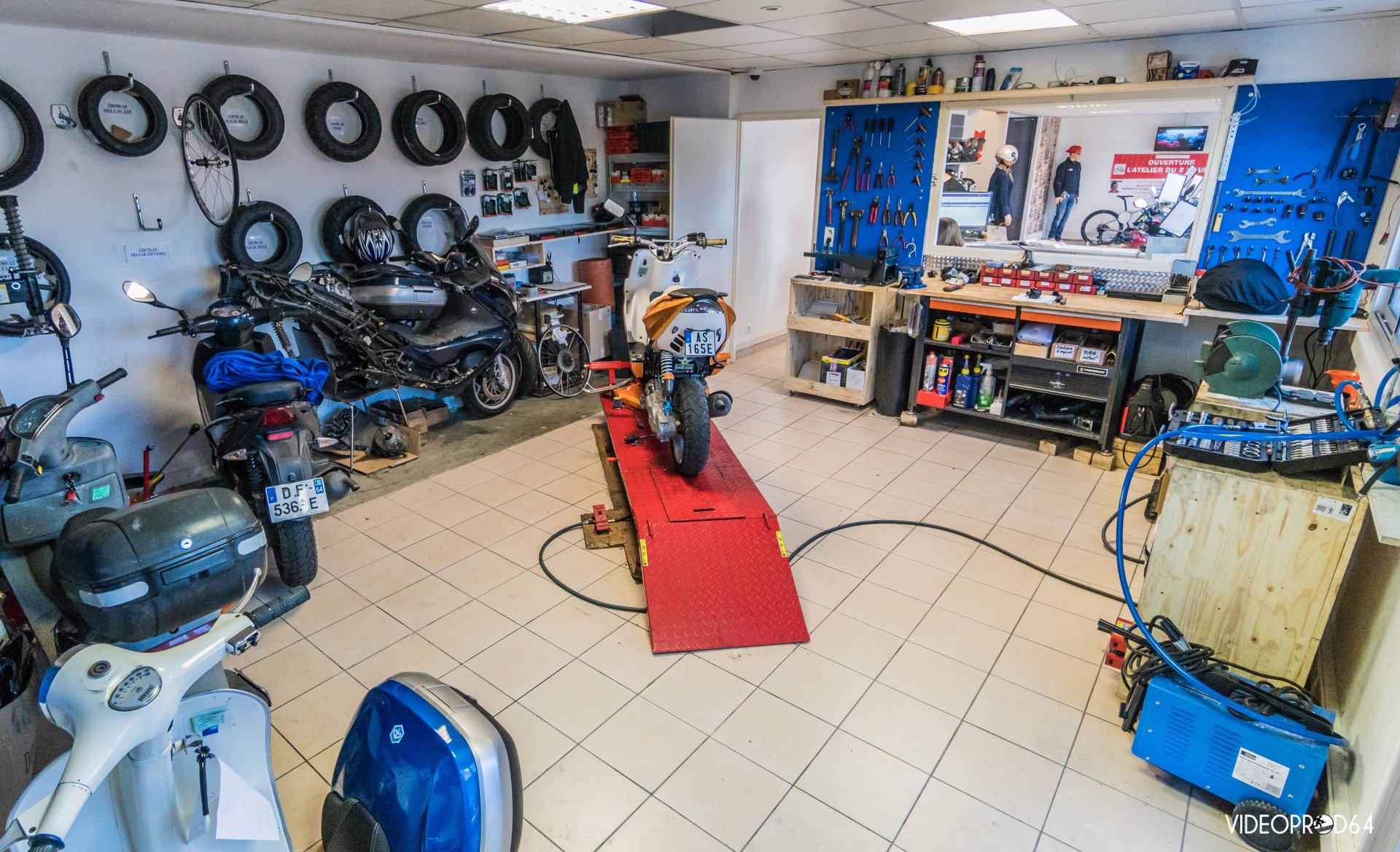 Atelier - Vente réparation scooter vélo électrique billère pau 64