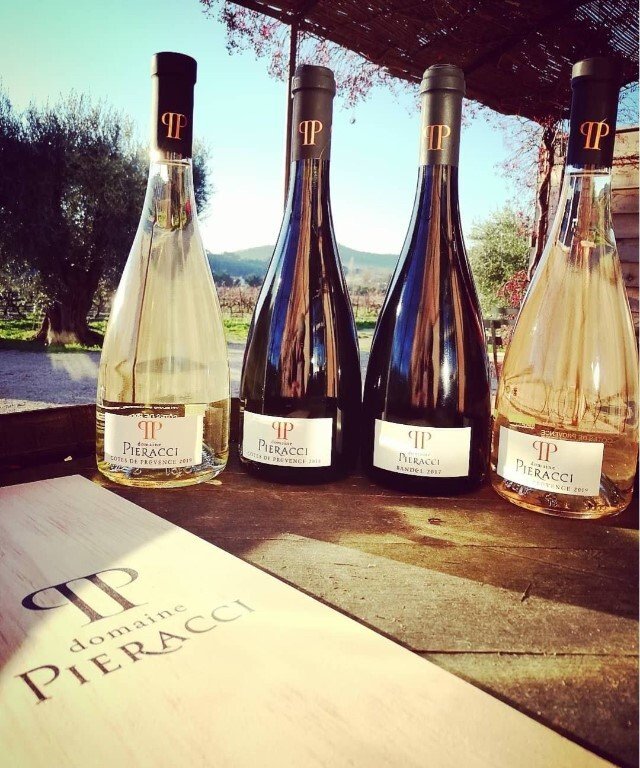 PIERACCI vins AOP Bandol, Côtes de Provence