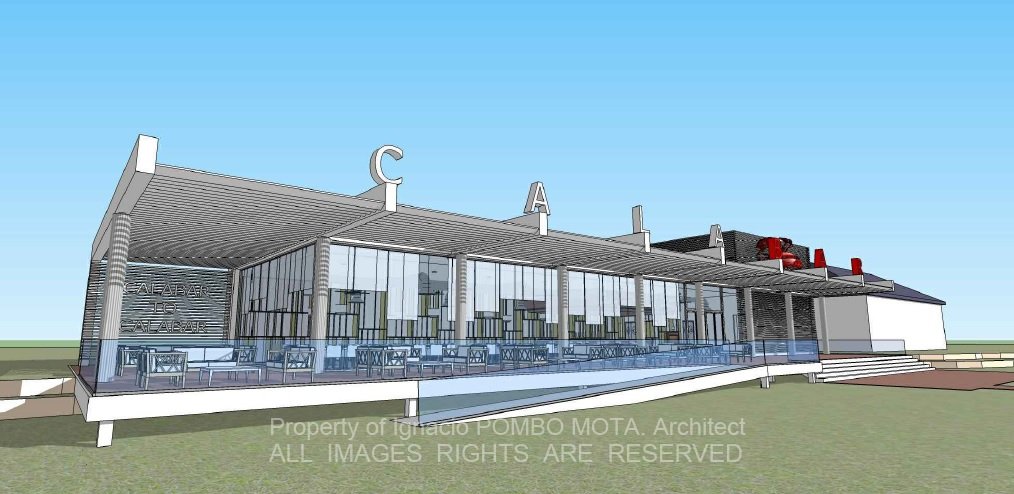 RESTAURANT AT CALABAR'S BAY. CROSS RIVER STATE / NIGERIA