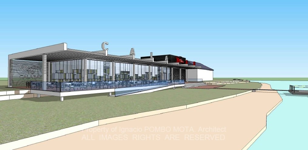 RESTAURANT AT CALABAR'S BAY. CROSS RIVER STATE / NIGERIA