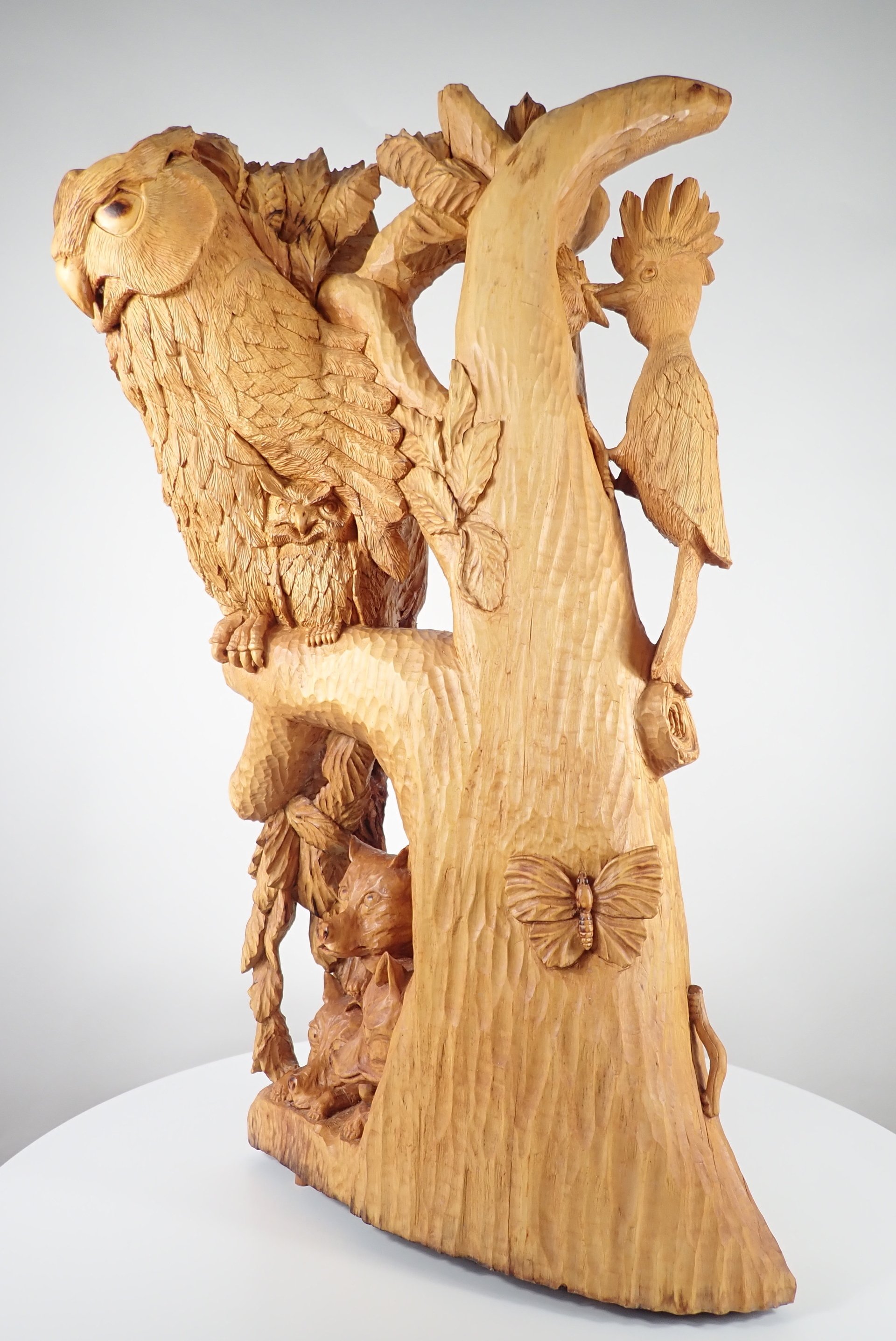 Holzbildhauer Ralph Hübschmann | Skulpturen Fauna