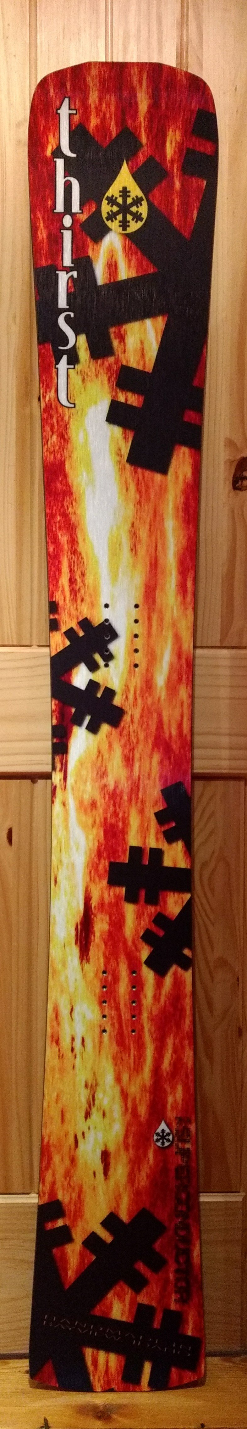 Thirst snowboards makes the "flat-earth" a better ride!