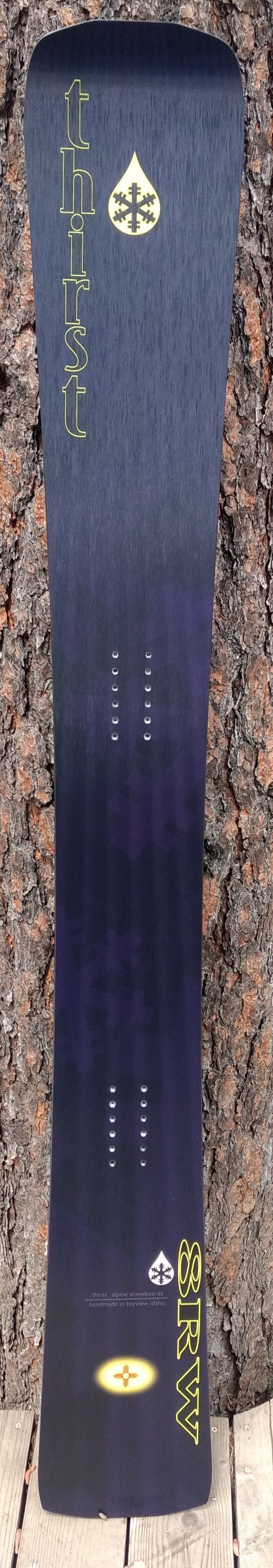 Thirst snowboards makes the "flat-earth" a better ride!