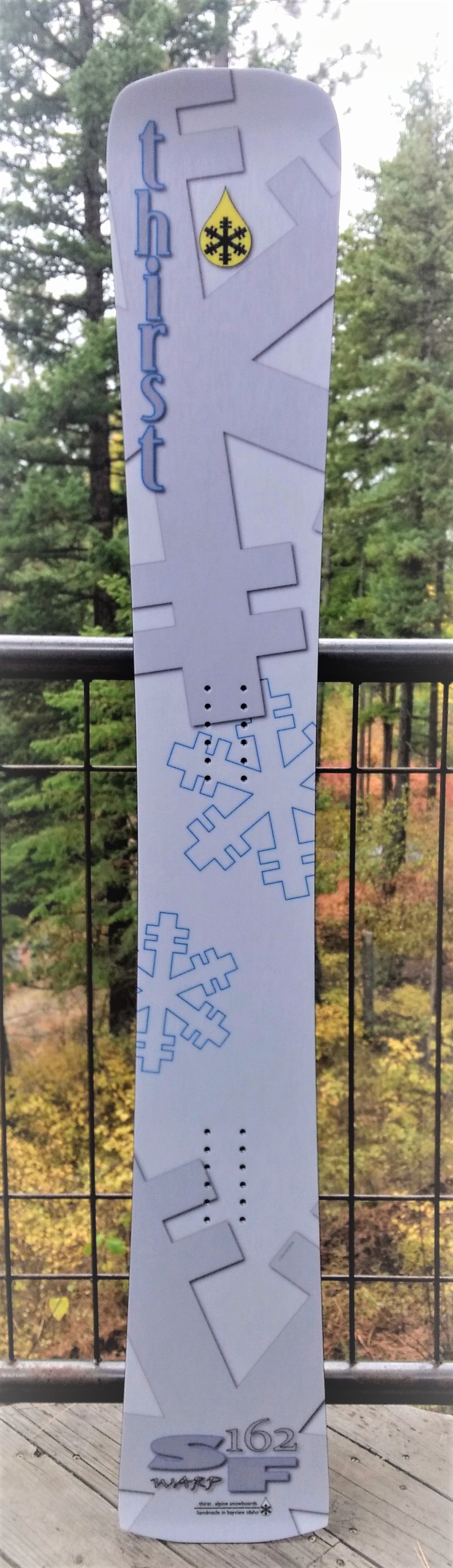 Thirst snowboards makes the "flat-earth" a better ride!