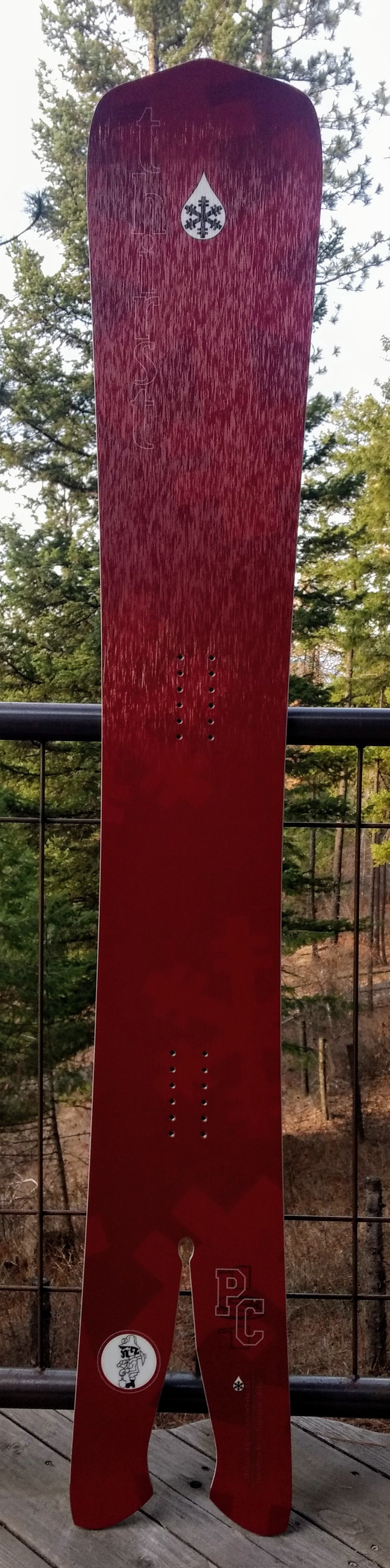 Thirst snowboards makes the "flat-earth" a better ride!