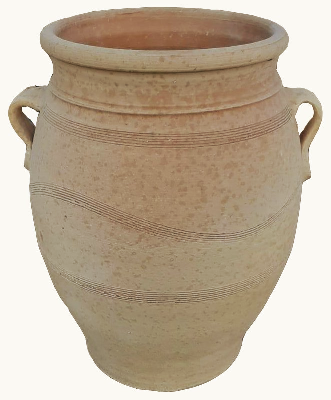 Oreya Cretan pots. Frost proof terracotta pots and planters.