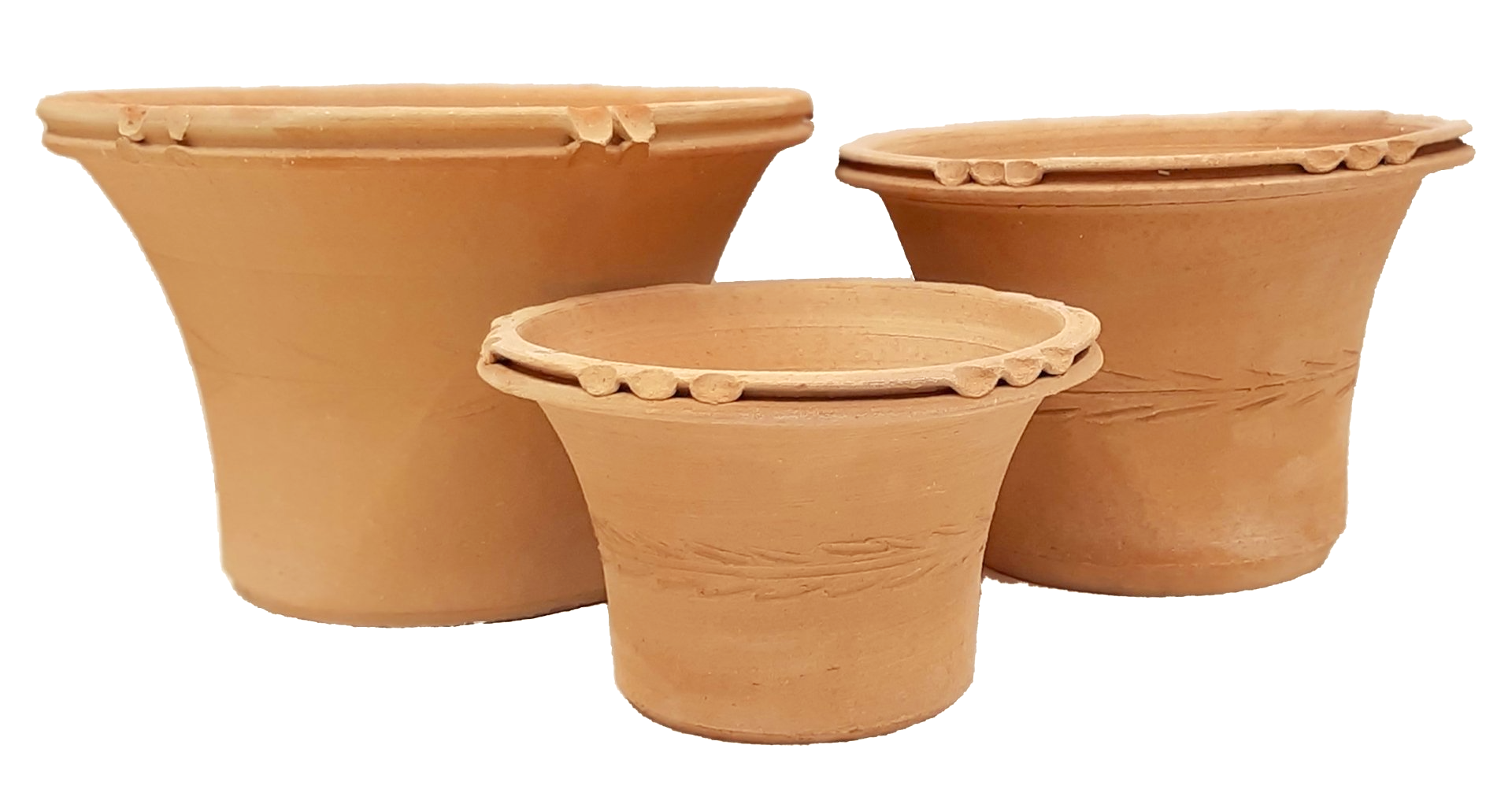 Oreya Cretan pots. Frost proof terracotta pots and planters.