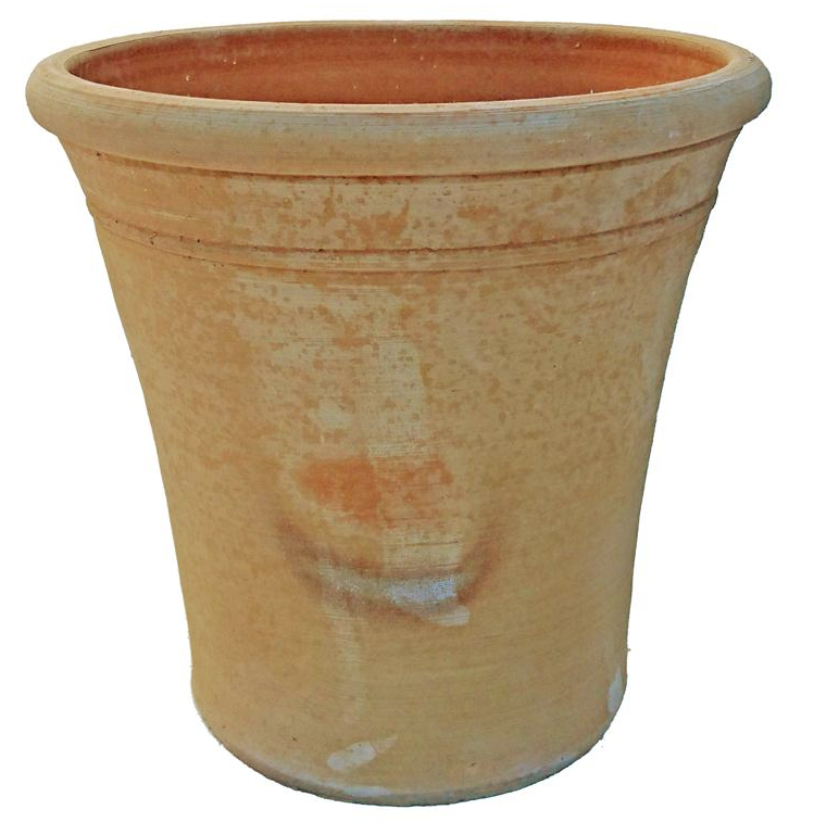 Oreya Cretan pots. Frost proof terracotta pots and planters.