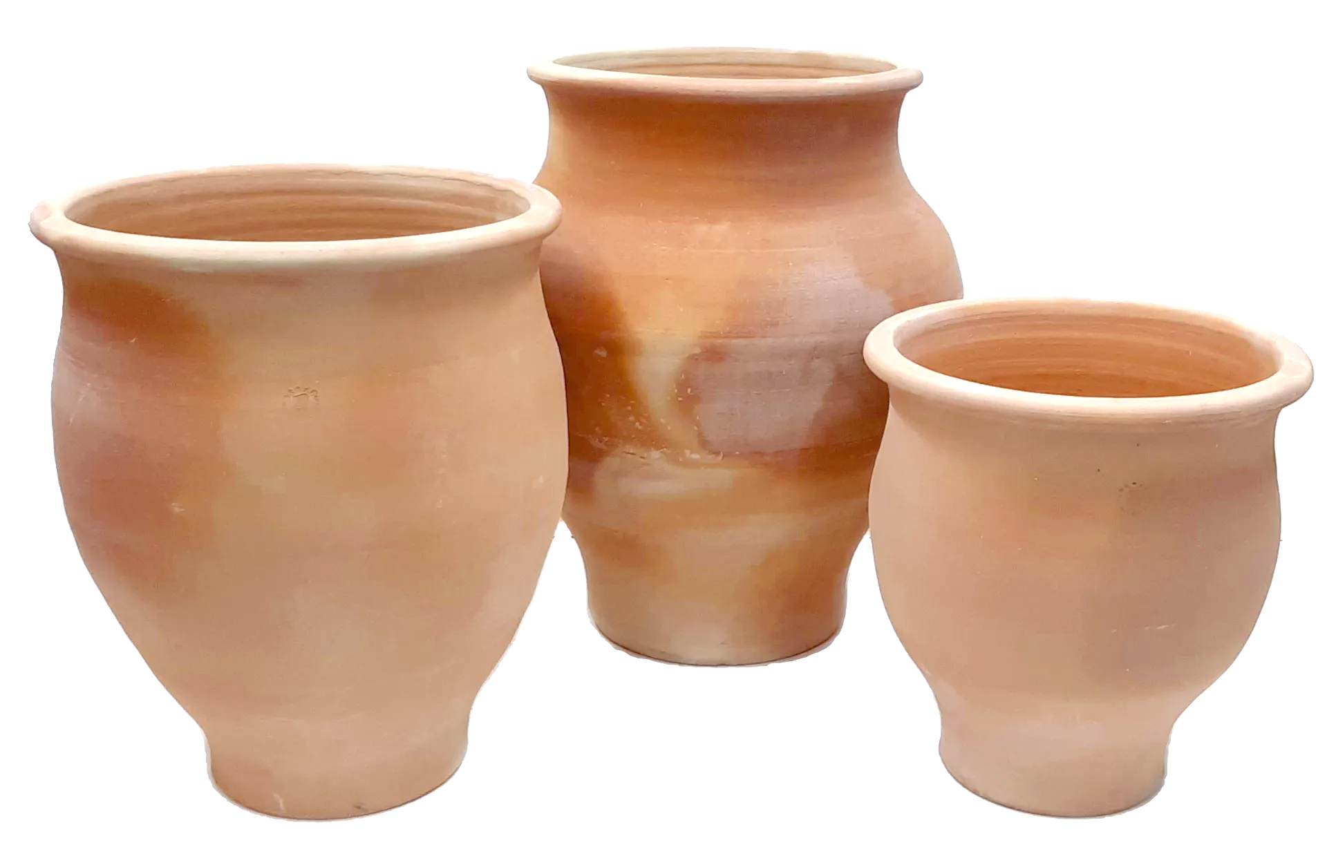 Oreya Cretan pots. Frost proof terracotta pots and planters.