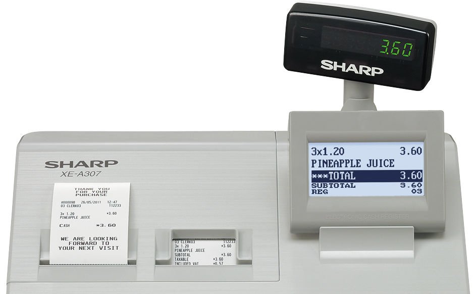 Sharp XE-A307 X - Hessen Kassensysteme