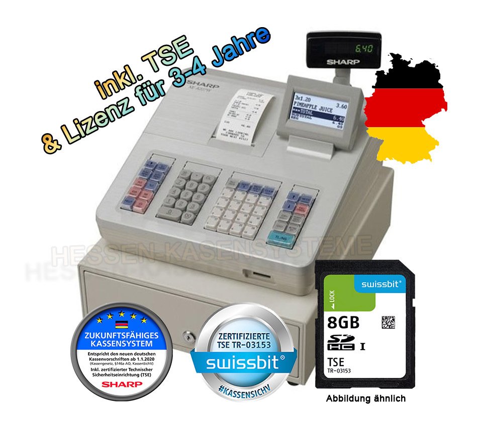 Sharp XE-A207 XW - Hessen Kassensysteme
