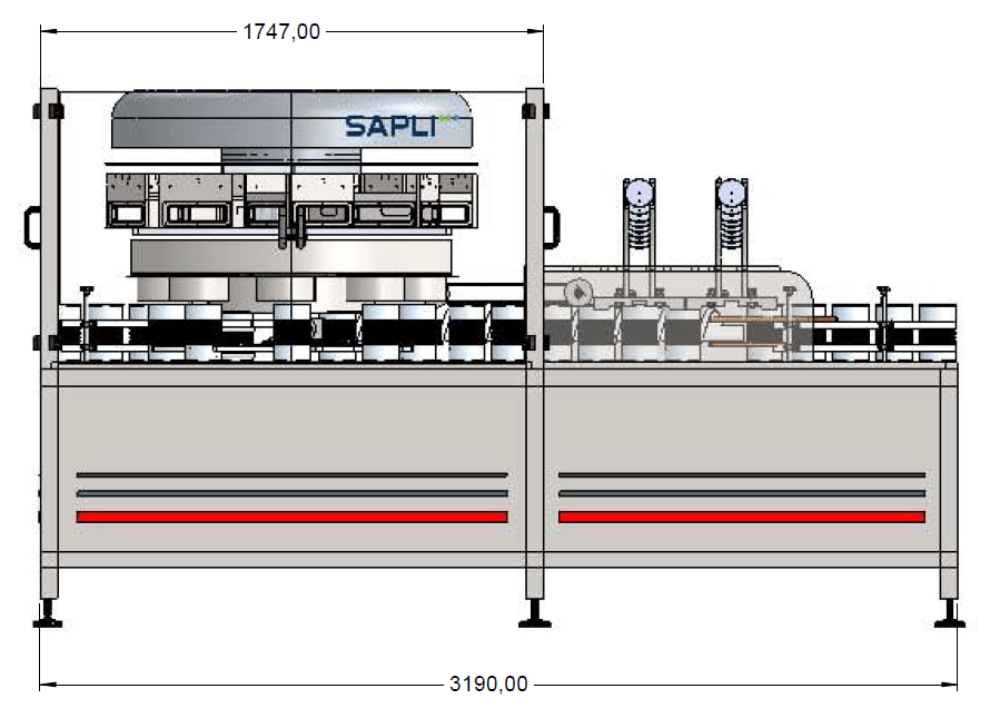 VACUUM GASSING AND SEAMING MACHINES