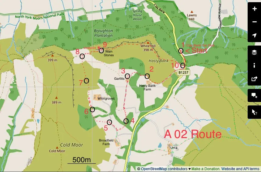 Peter's Walks in Yorkshire countryside