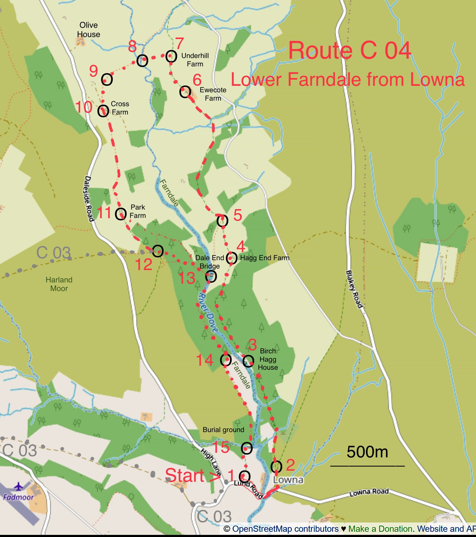 Peter's Walks in Yorkshire countryside