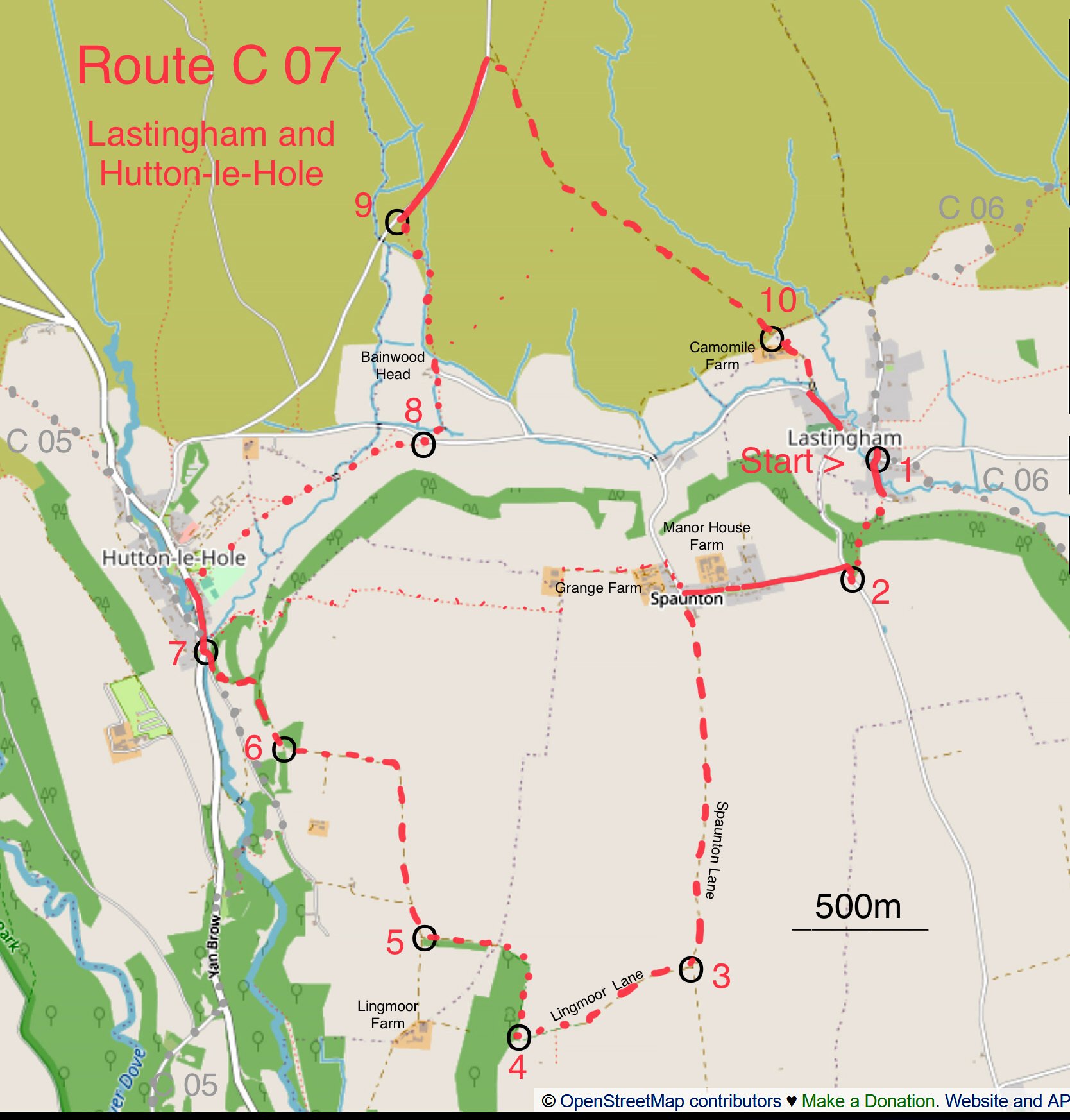 Peter's Walks in Yorkshire countryside