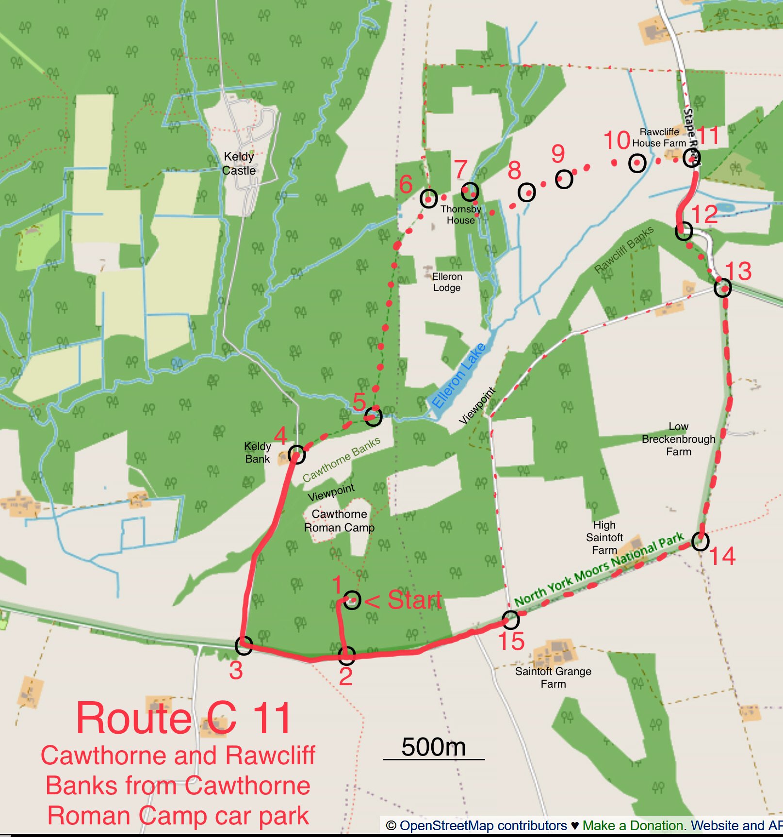 Peter's Walks in Yorkshire countryside