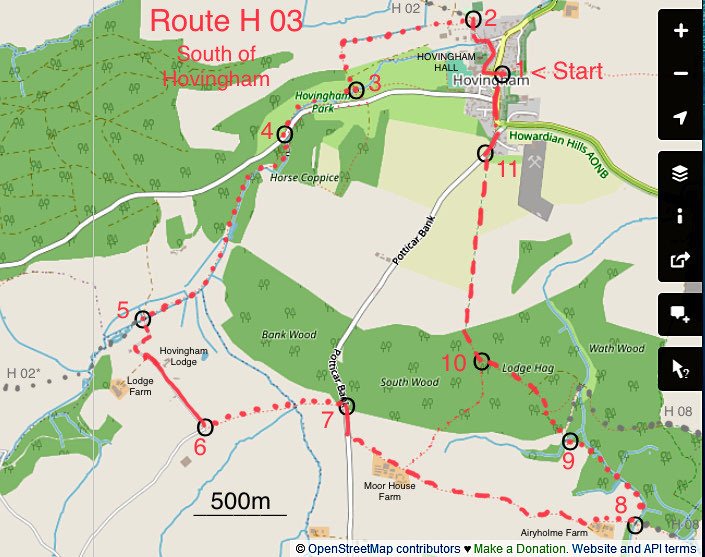 Peter's Walks in Yorkshire countryside