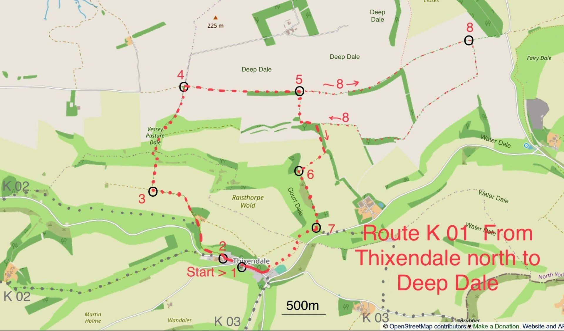 Peter's Walks in Yorkshire countryside