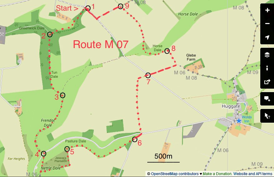 Peter's Walks in Yorkshire countryside