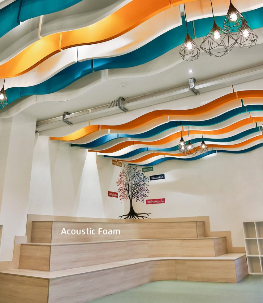 Foam Acústico - Panel absorbente de sonido de techo