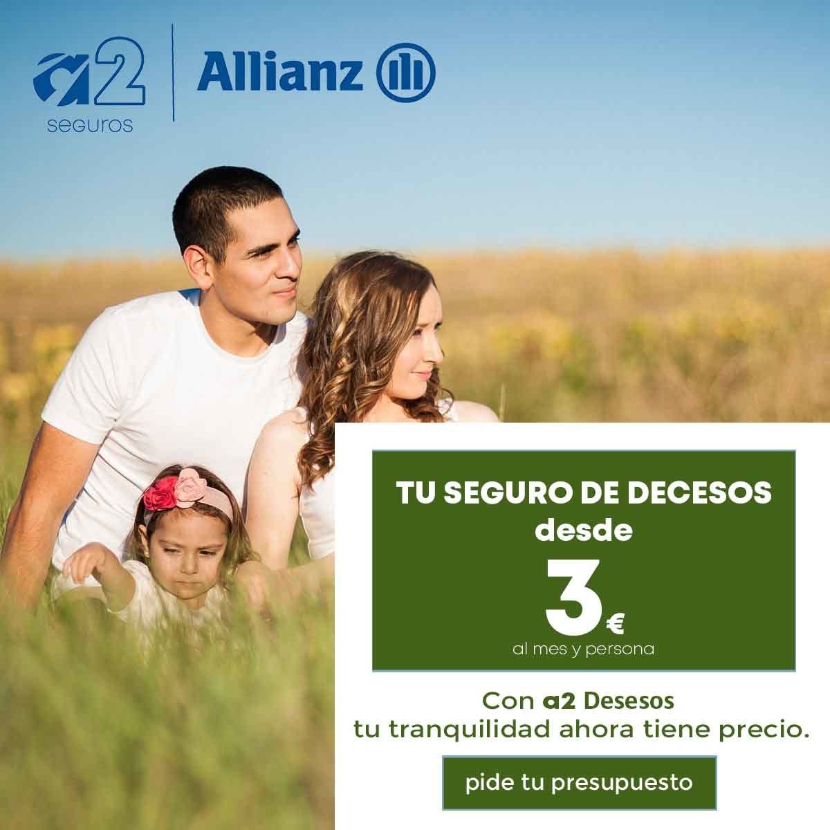 Seguro de Decesos. a2 seguros - Allianz , Mataró.