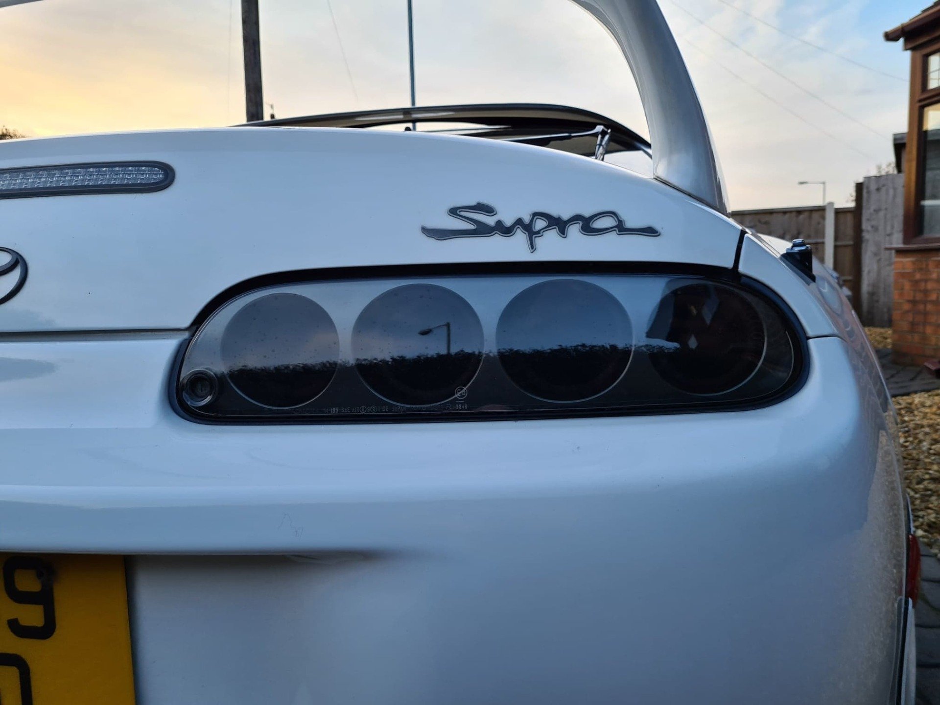 Toyota Supra Led Halo Tail Lights