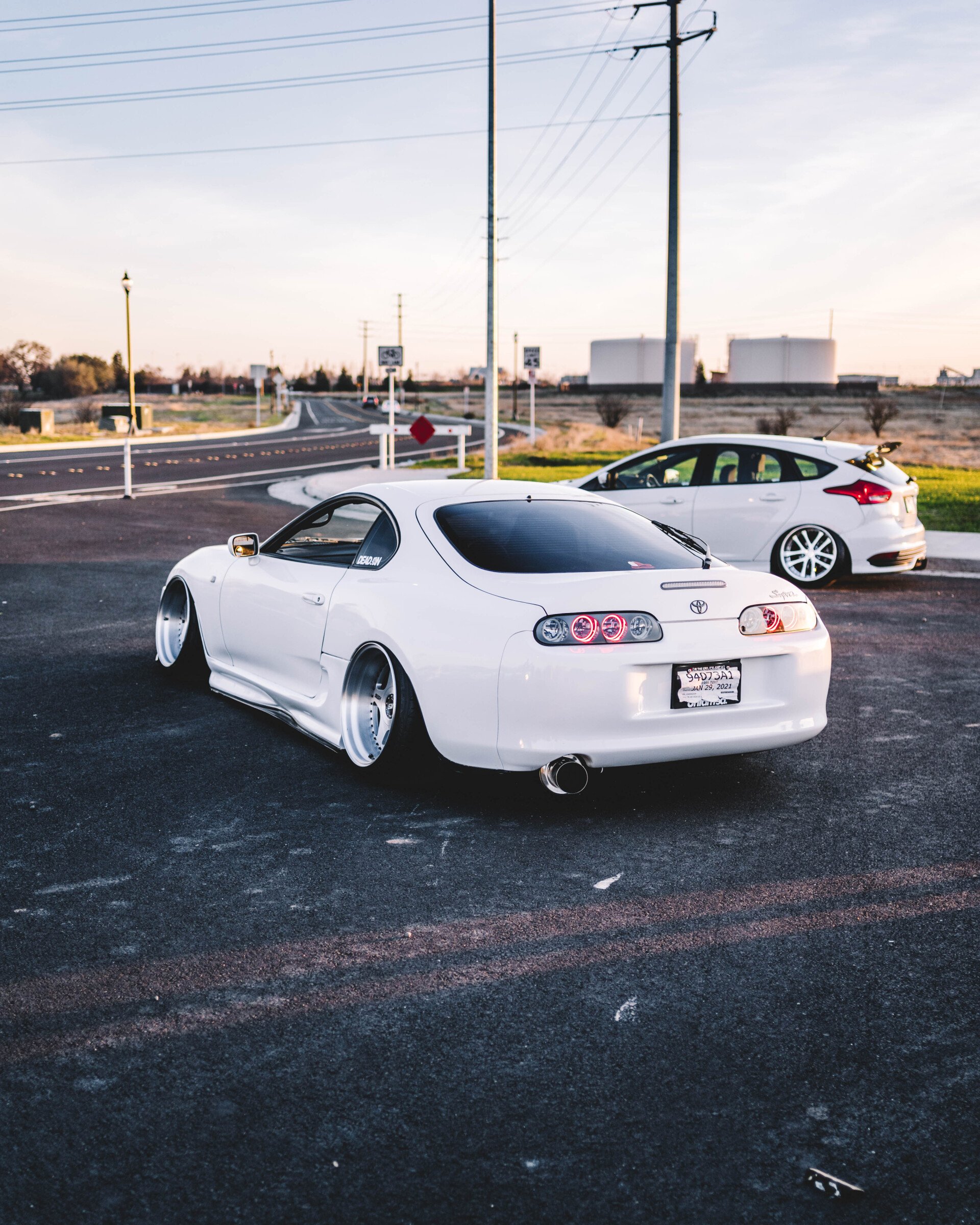Toyota Supra Led Halo Tail Lights
