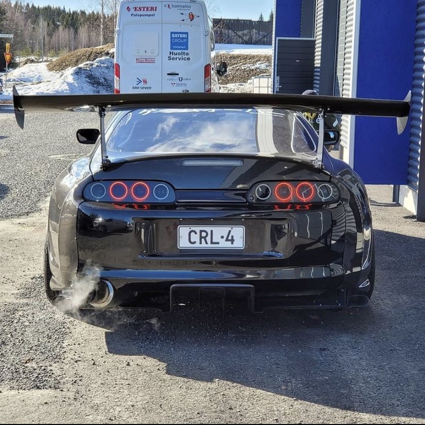 Toyota Supra Led Halo Tail Lights