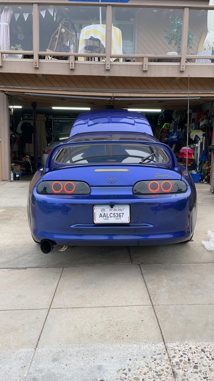 Toyota Supra Led Halo Tail Lights