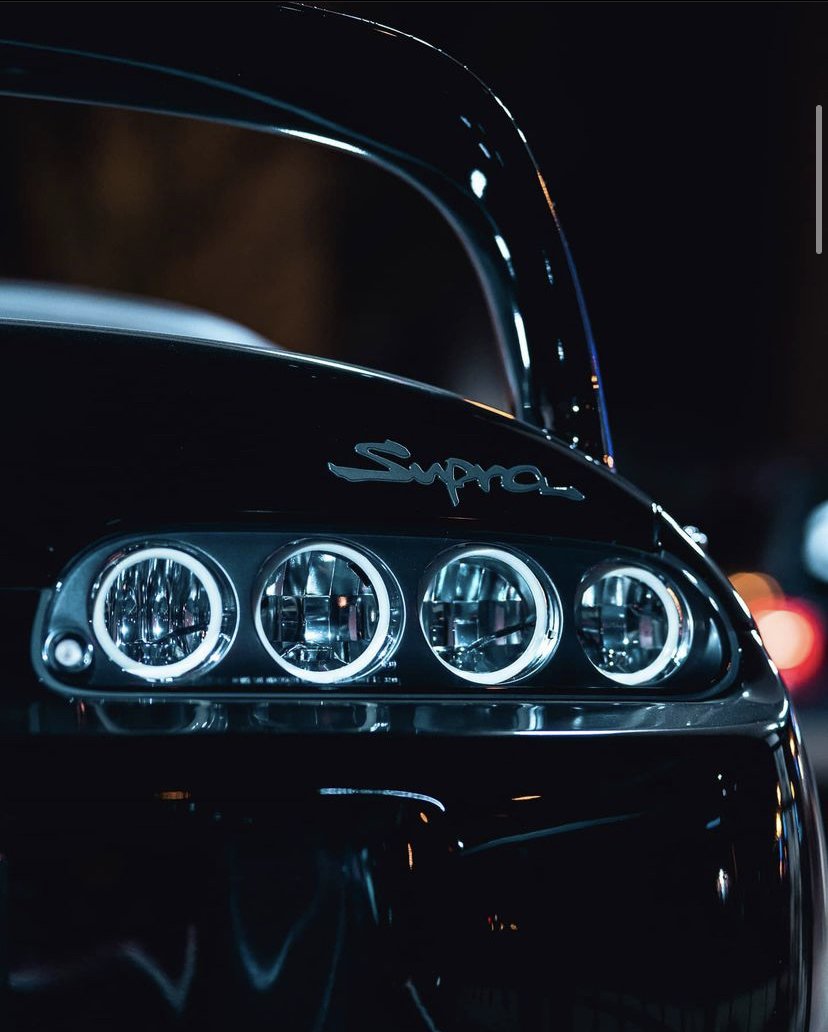 Toyota Supra Led Halo Tail Lights